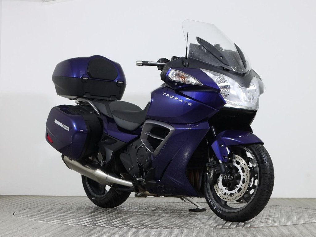 2013 TRIUMPH TROPHY BLUE with 16300 miles - Used Motorbikes Dealer ...