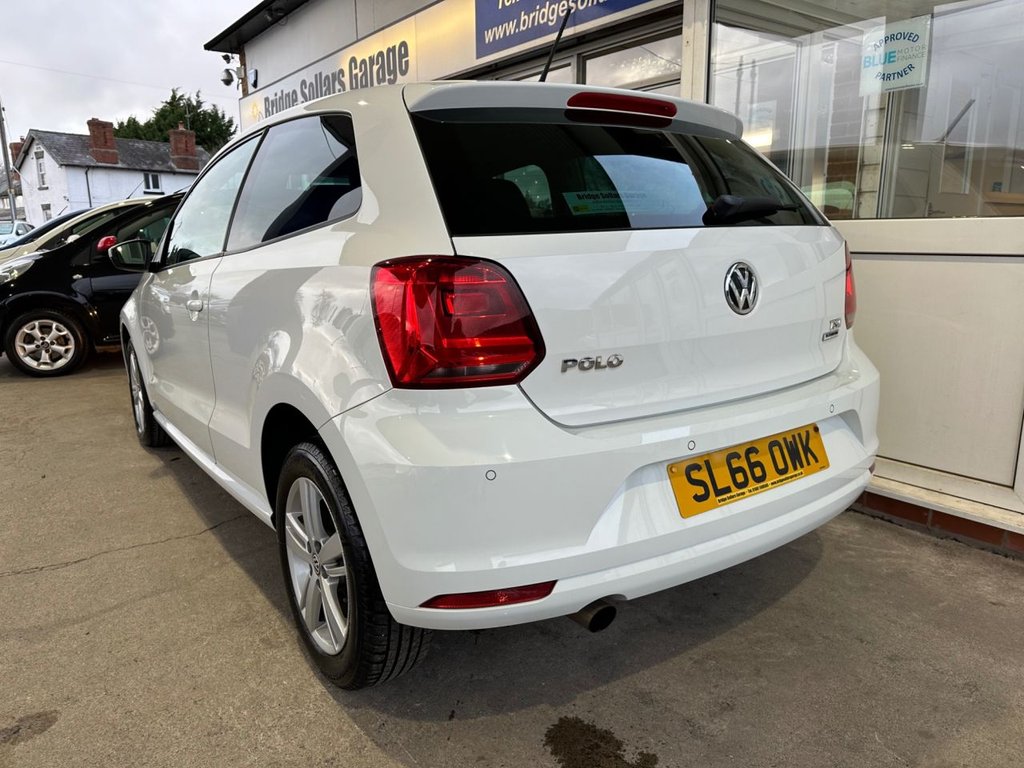 2016 Volkswagen Polo 1.2 Match TSI 3D 89 BHP £9,495
