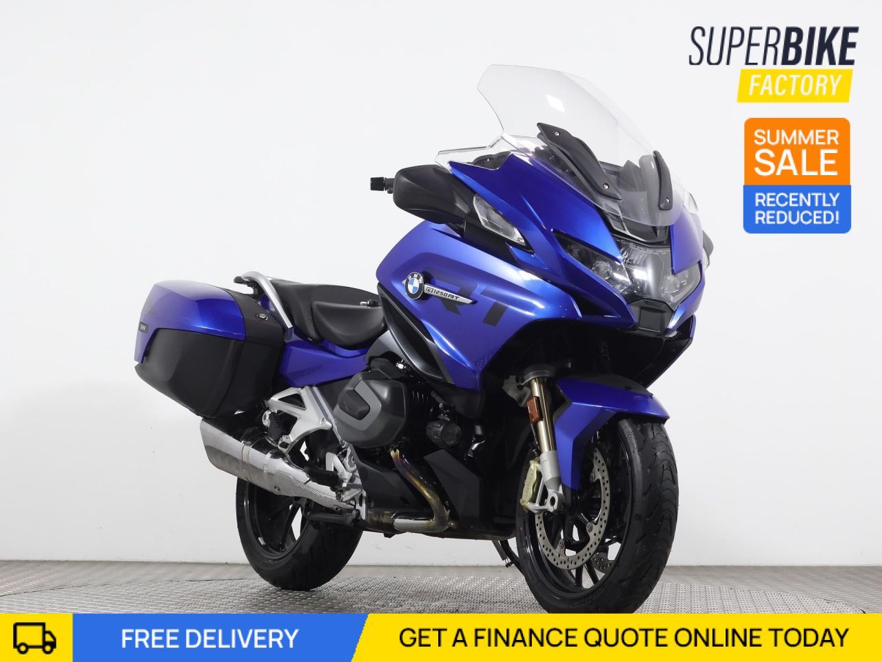 2022 BMW R1250RT BLUE with 3886 miles - Used Motorbikes Dealer ...