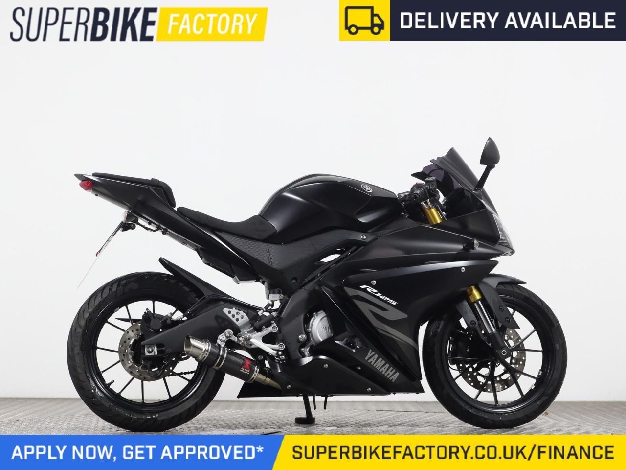 2018 YAMAHA R125 BLACK with 3471 miles - Used Motorbikes Dealer ...