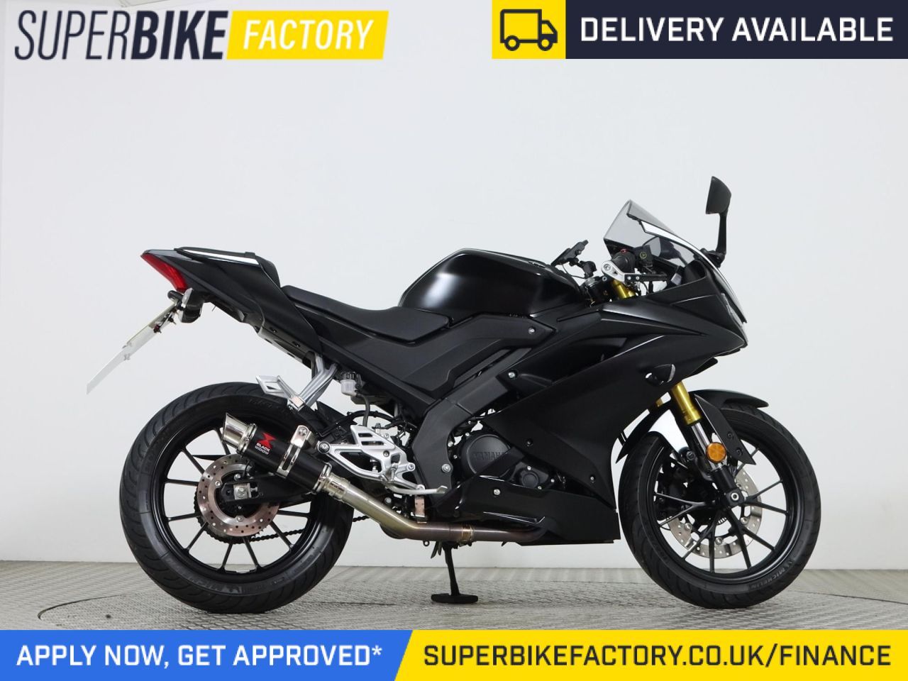 2021 YAMAHA R125 BLACK with 1904 miles - Used Motorbikes Dealer ...