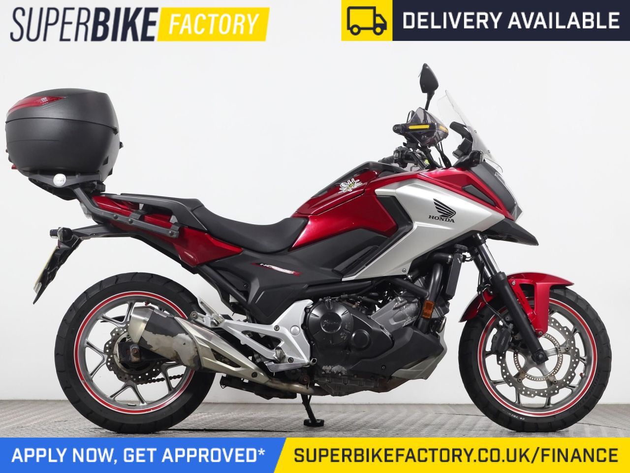 2016 HONDA NC750X RED with 11492 miles - Used Motorbikes Dealer ...