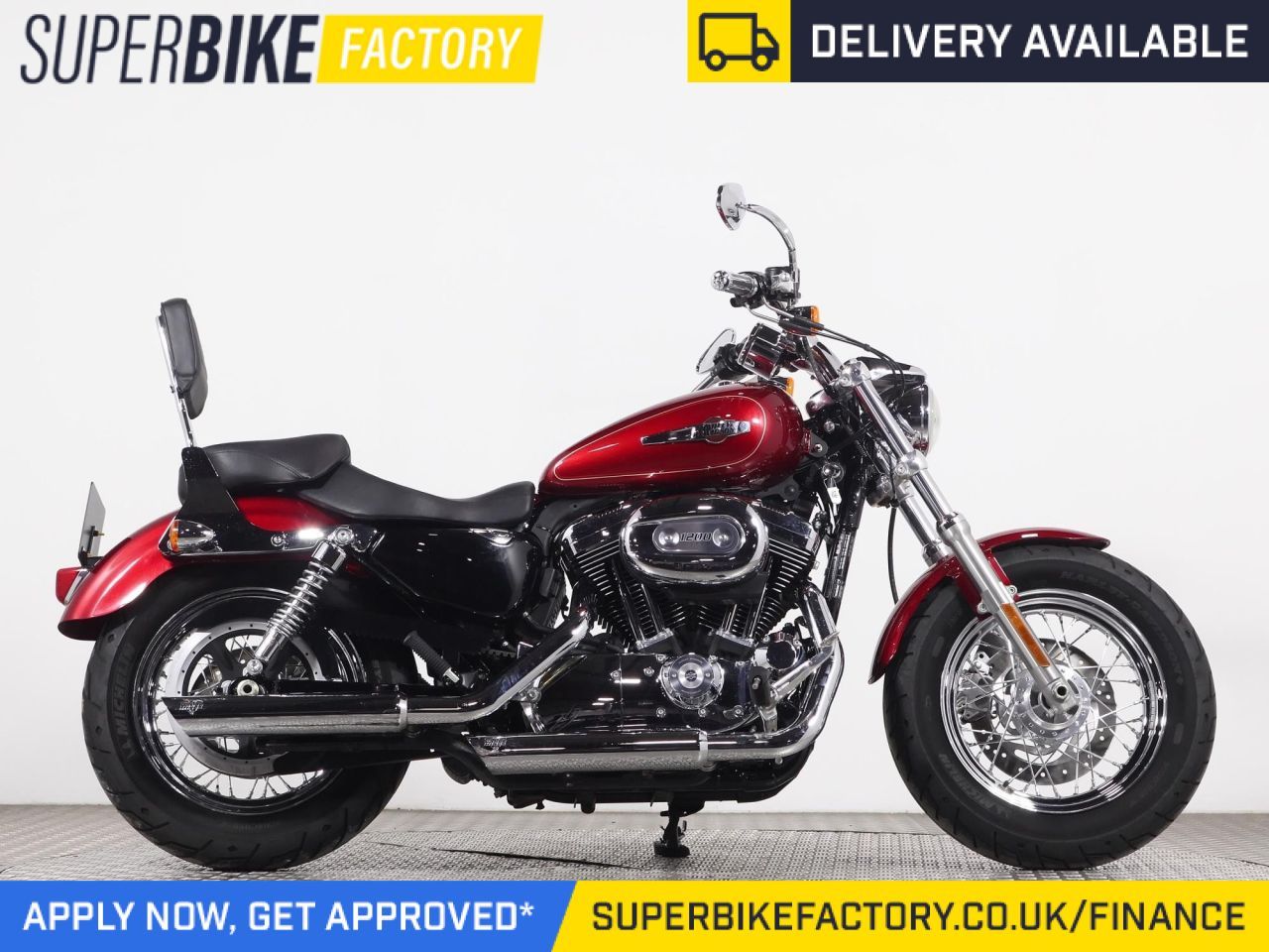 2013 HARLEY-DAVIDSON SPORTSTER RED with 8039 miles - Used Motorbikes ...