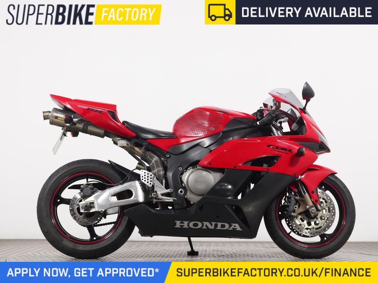 2004 HONDA CBR1000RR FIREBLADE RED with 22300 miles - Used Motorbikes ...
