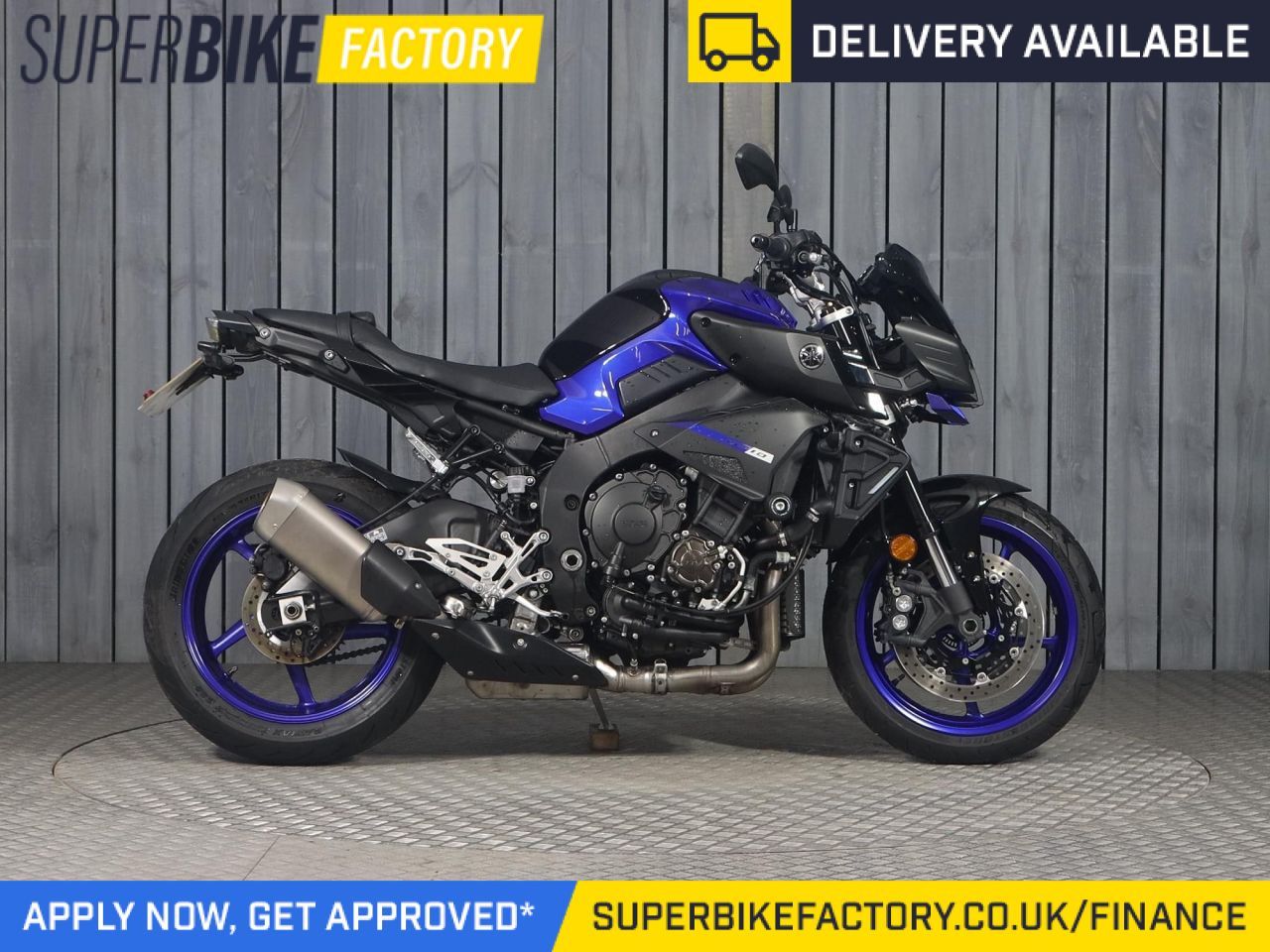 2018 YAMAHA MT-10 BLUE with 5608 miles - Used Motorbikes Dealer ...