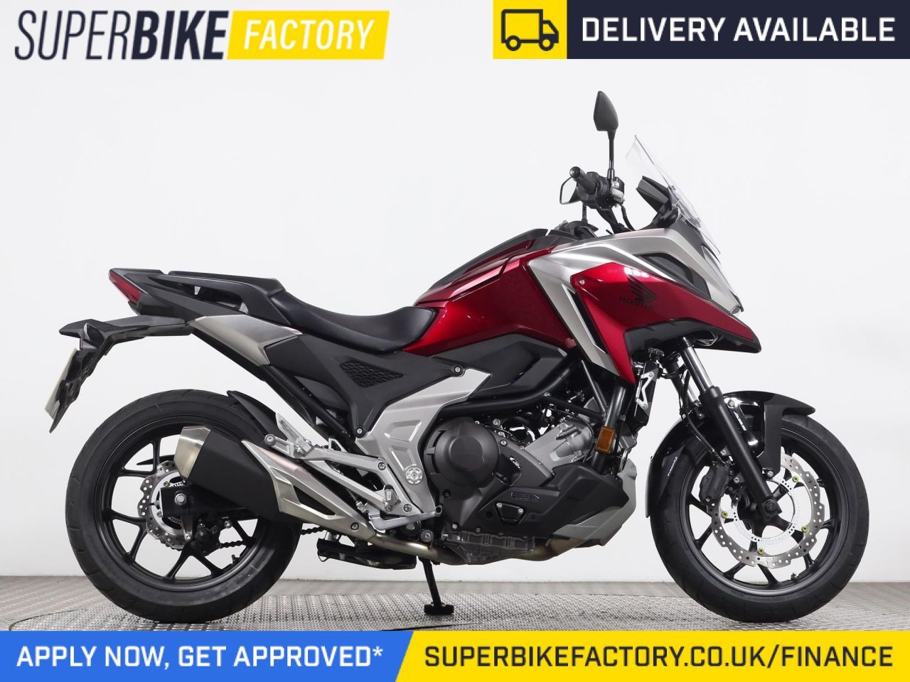 2023 HONDA NC750X RED with 632 miles - Used Motorbikes Dealer: Cheshire ...