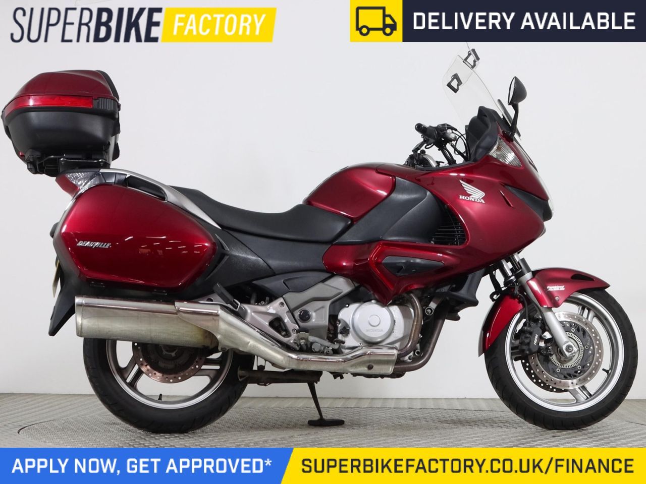 2012 HONDA NT700V DEAUVILLE RED with 18271 miles - Used Motorbikes ...