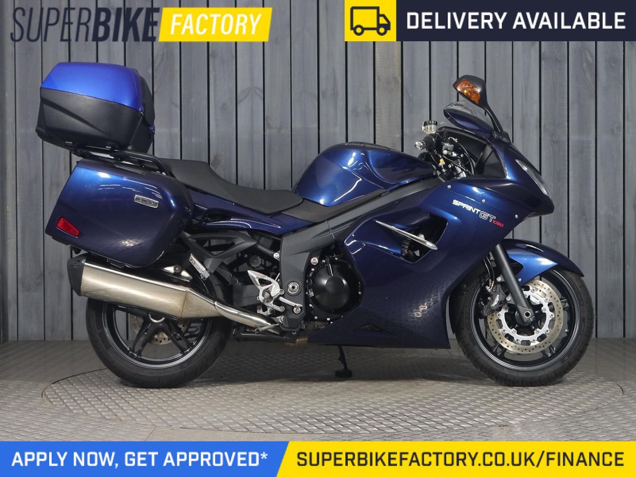 2014 TRIUMPH SPRINT GT 1050 ABS - 8455 miles | Superbike Factory