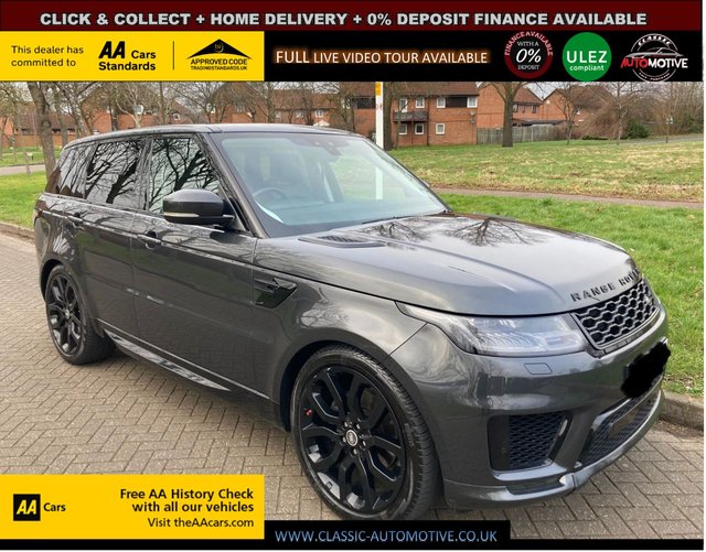 Used Land Rover Range Rover Sport cars for sale in Milton Keynes ...
