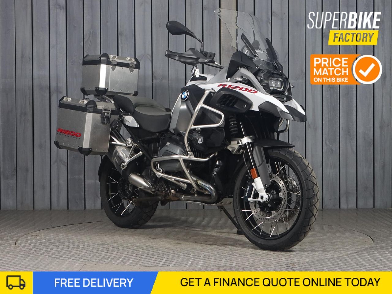 2017 BMW R1200GS ADVENTURE - 8178 miles | Superbike Factory
