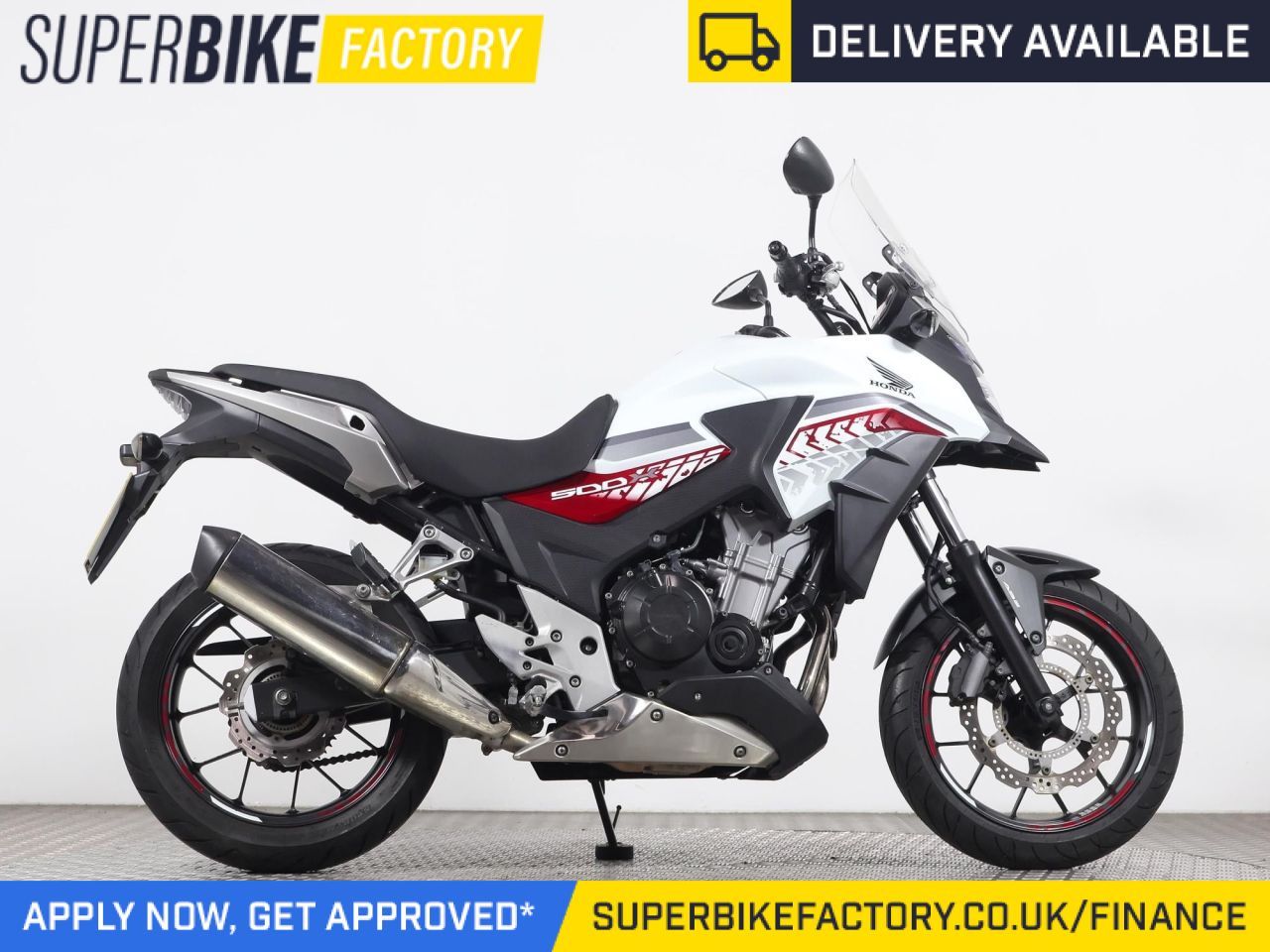 2016 HONDA CB500X WHITE with 21819 miles - Used Motorbikes Dealer ...