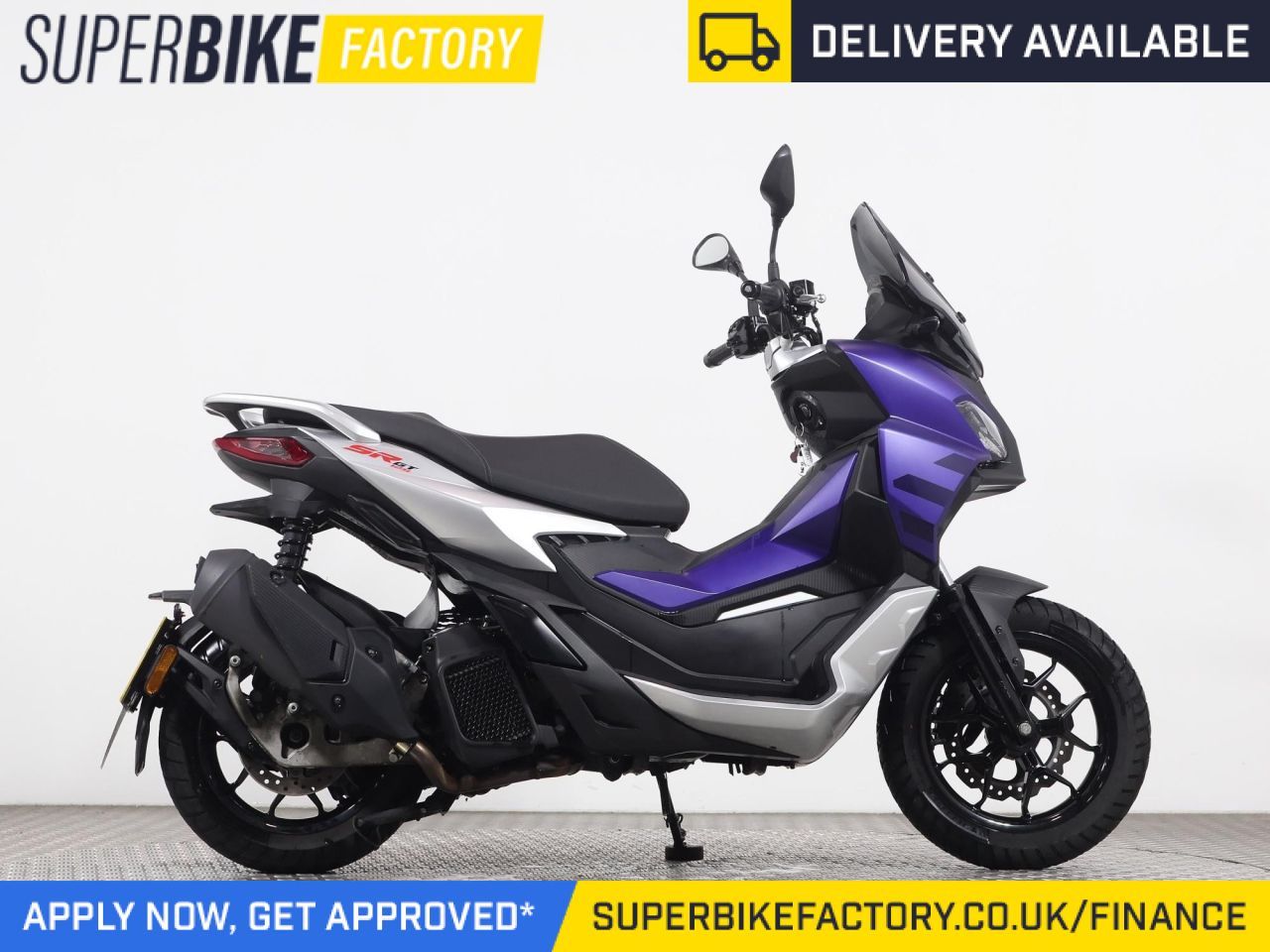 2022 APRILIA SR GT BLUE with 5010 miles - Used Motorbikes Dealer ...