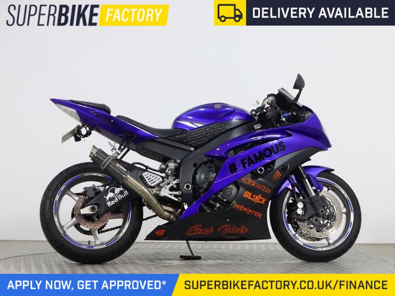 2009 YAMAHA R6 BLUE with 22956 miles - Used Motorbikes Dealer: Cheshire ...