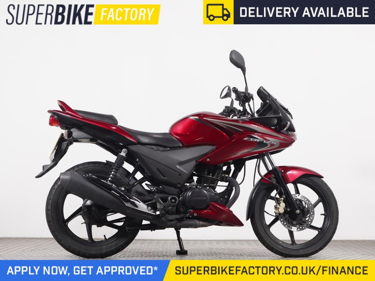 2015 HONDA CB125F RED with 11581 miles - Used Motorbikes Dealer ...