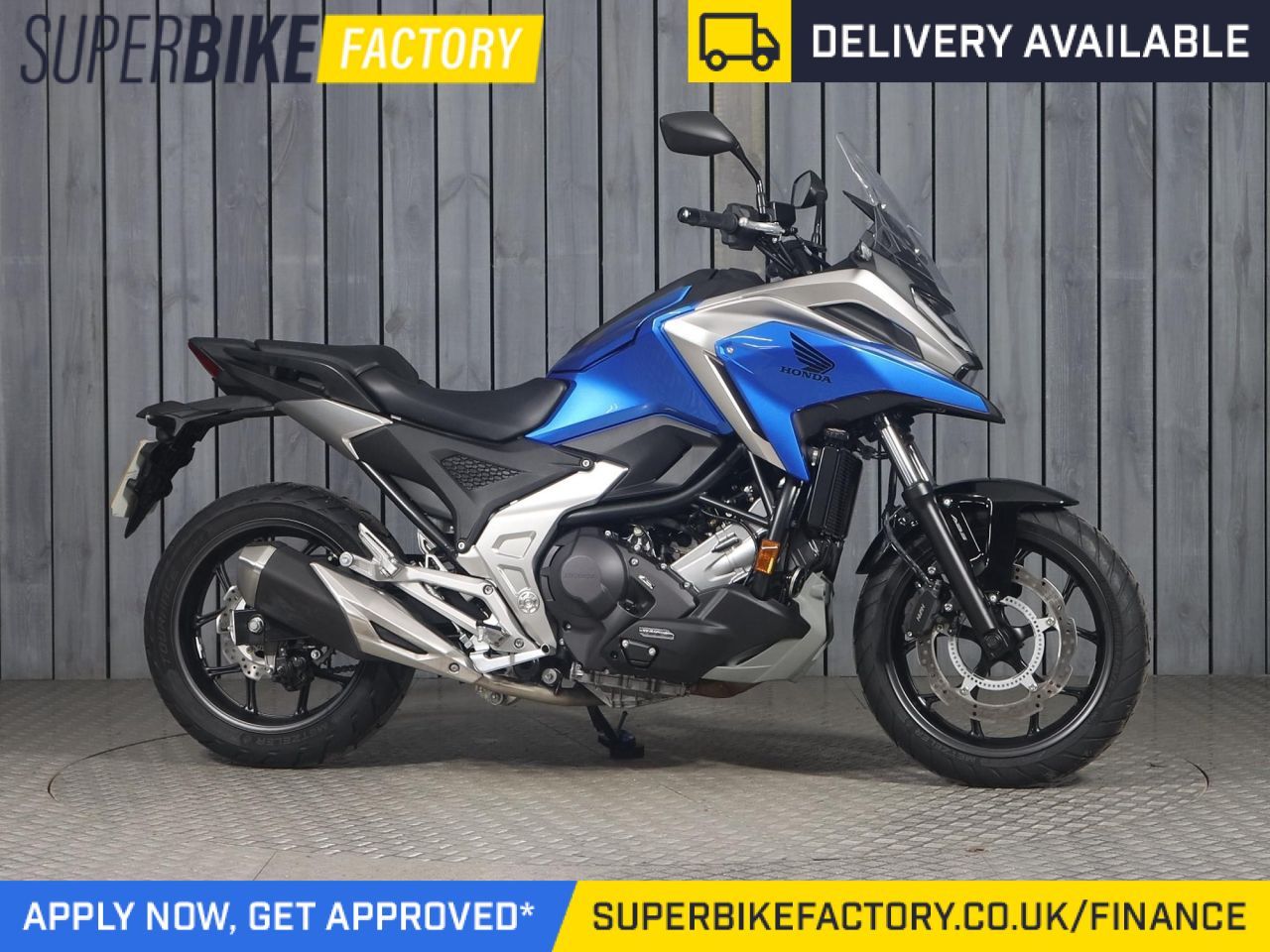 2021 HONDA NC750X BLUE with 1106 miles - Used Motorbikes Dealer ...