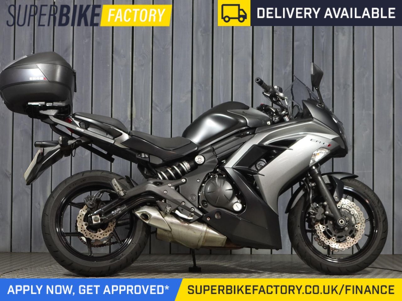 2014 KAWASAKI ER-6F GREY with 7000 miles - Used Motorbikes Dealer: Cheshire & Donington Park ...