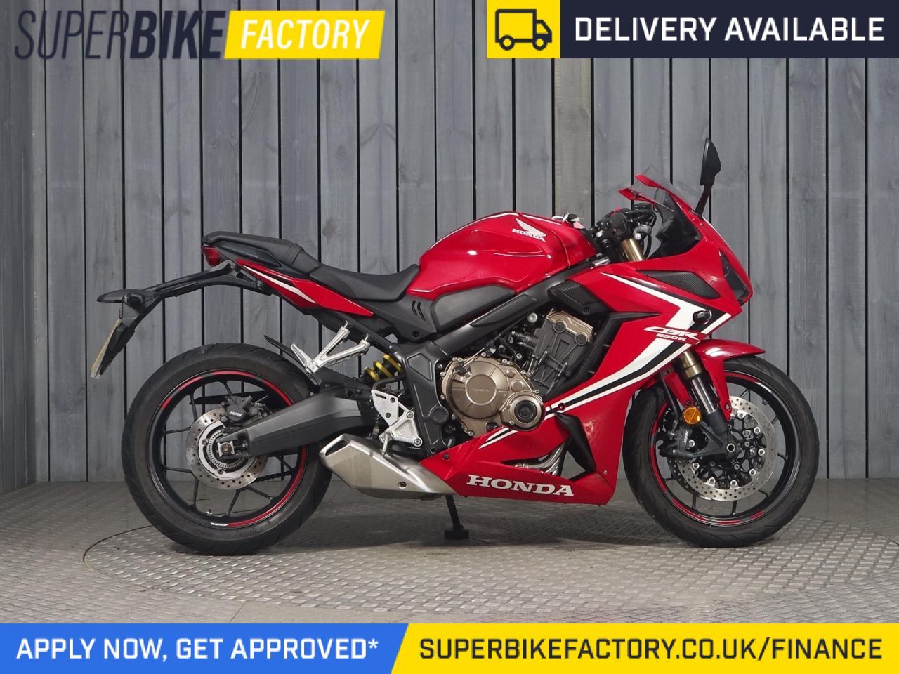 2020 HONDA CBR650R RED with 17322 miles - Used Motorbikes Dealer ...