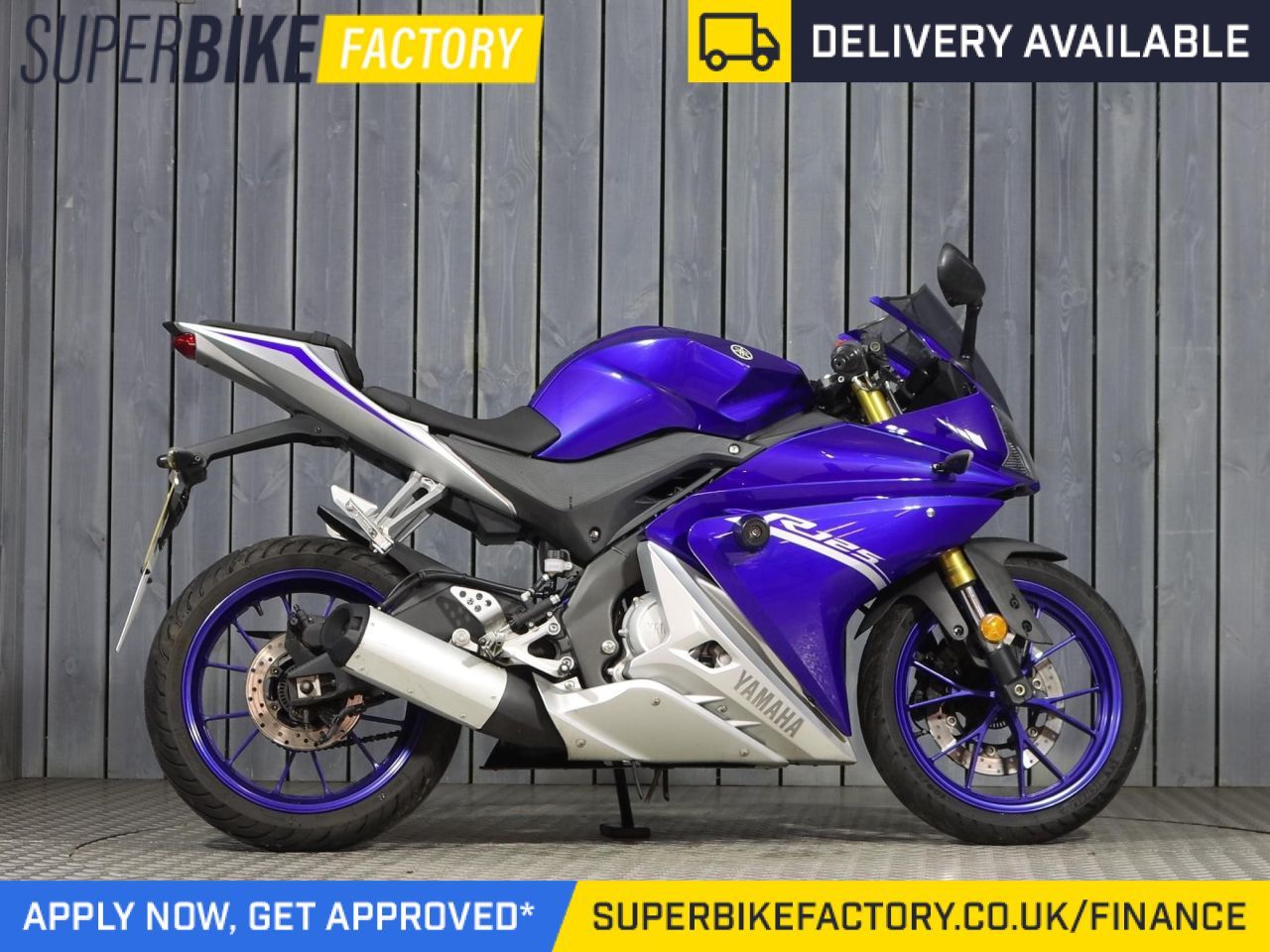 2018 YAMAHA R125 BLUE with 7240 miles - Used Motorbikes Dealer ...