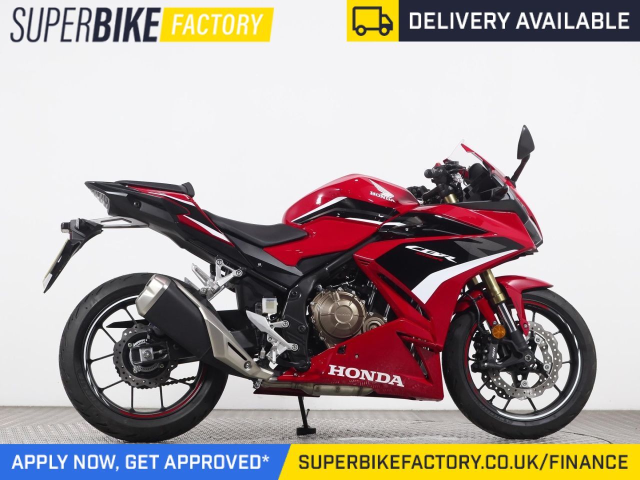 2023 HONDA CBR500R RED with 105 miles - Used Motorbikes Dealer ...