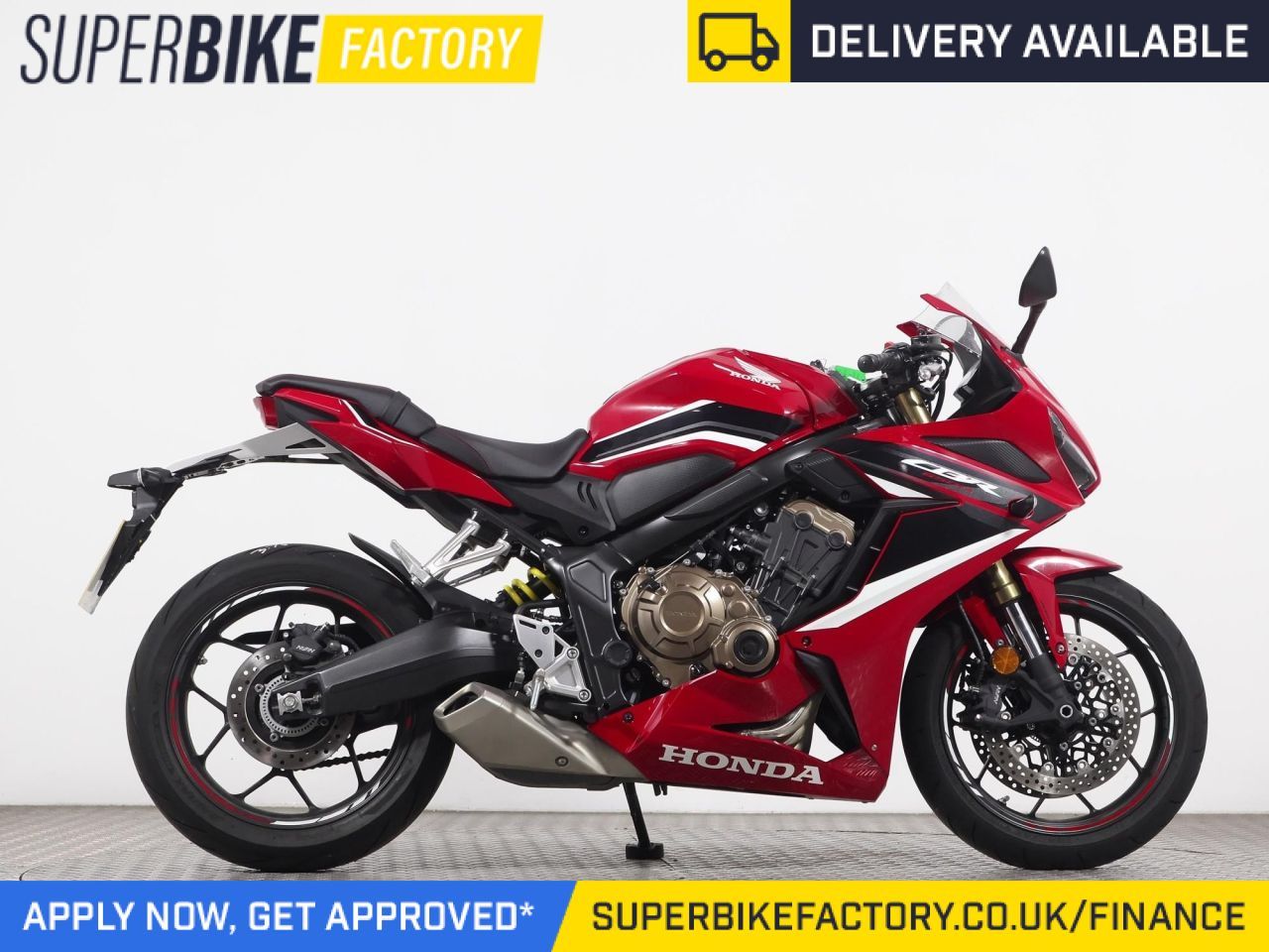 2021 HONDA CBR650R RED with 2357 miles - Used Motorbikes Dealer ...
