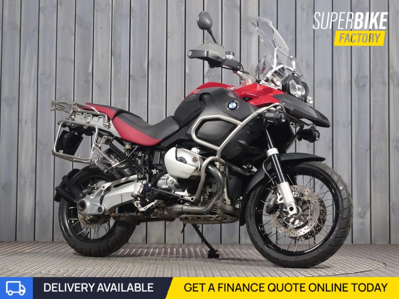 2008 BMW R1200GS ADVENTURE RED with 24414 miles - Used Motorbikes ...
