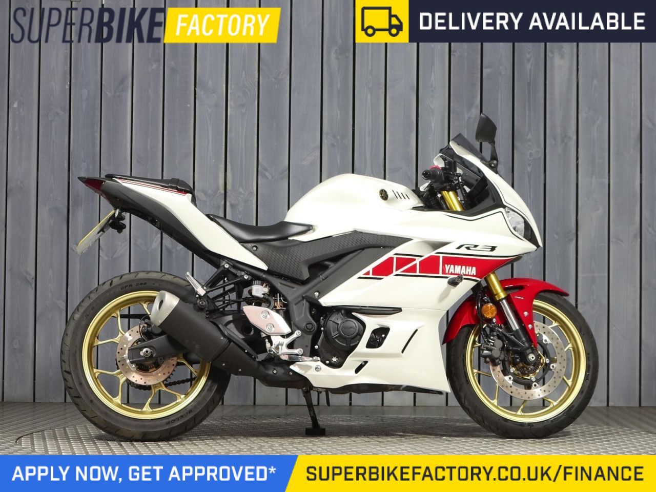 2022 YAMAHA R3 WHITE with 3623 miles - Used Motorbikes Dealer: Cheshire ...