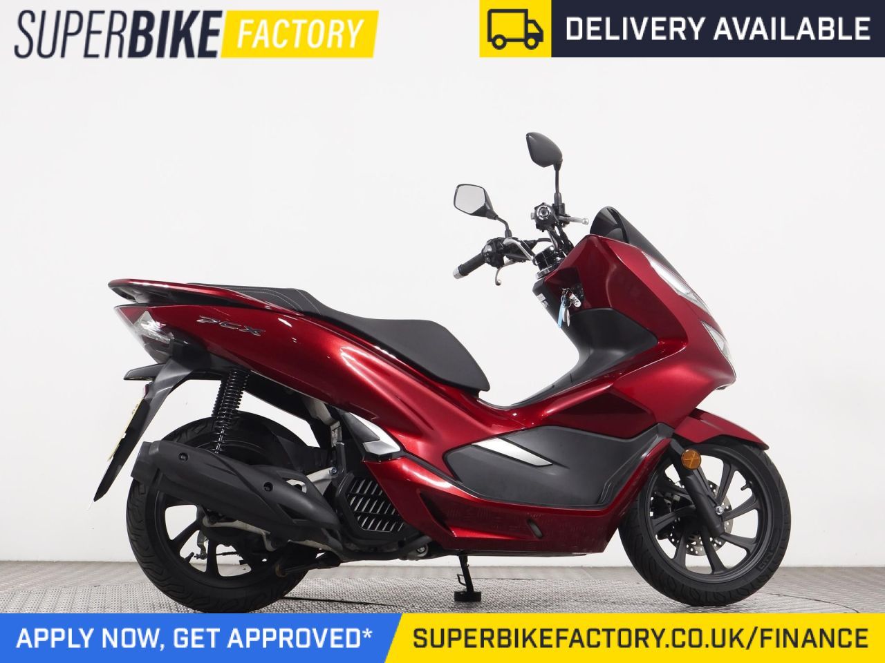 2019 HONDA PCX125 RED with 918 miles - Used Motorbikes Dealer: Cheshire & Donington Park: The ...