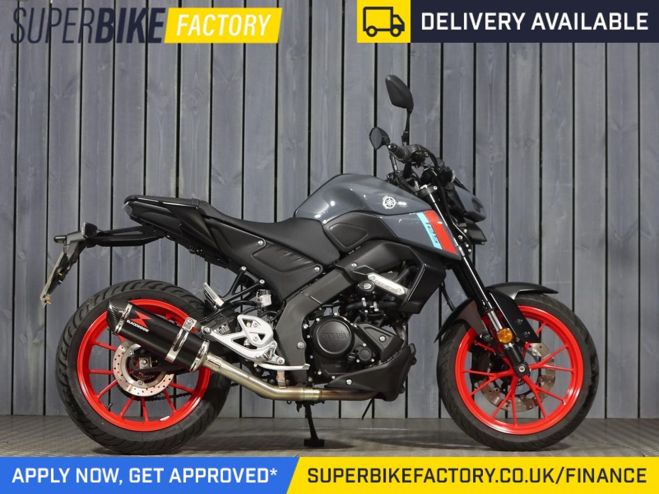 2021 YAMAHA MT-125 GREY with 4596 miles - Used Motorbikes Dealer ...
