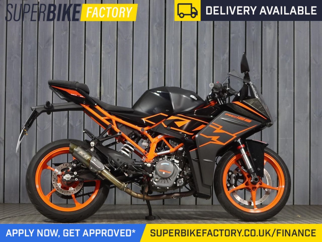 2023 KTM RC 125 BLACK with 3264 miles - Used Motorbikes Dealer ...