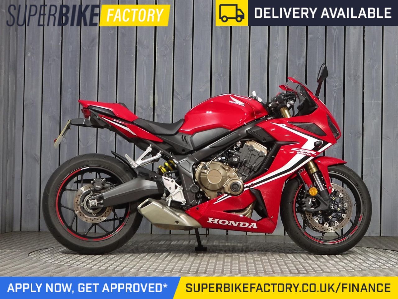 2020 HONDA CBR650R RED with 4100 miles - Used Motorbikes Dealer ...