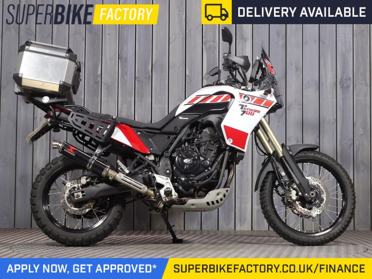 2020 YAMAHA TENERE 700 WHITE with 6838 miles - Used Motorbikes Dealer ...