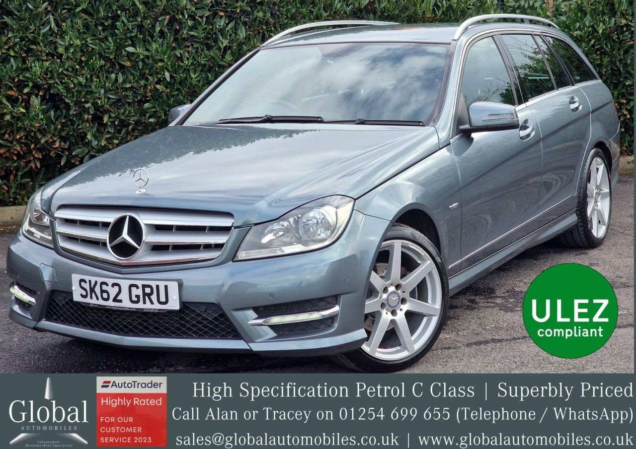 Mercedes-Benz C-Class C180 Amg Sport 1.8 Blueefficiency 5D 155 BHP