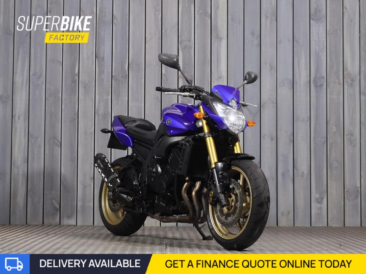 2012 YAMAHA FZ8 BLUE with 11170 miles - Used Motorbikes Dealer ...