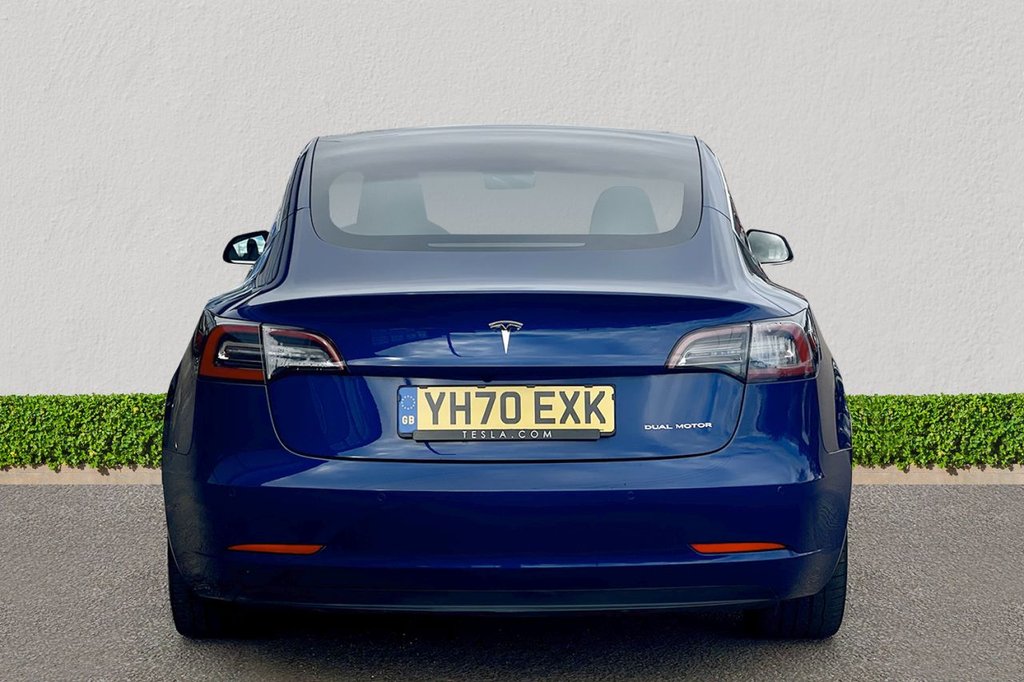 2020 Tesla Model 3 Long Range Awd 4D 302 BHP £23,000