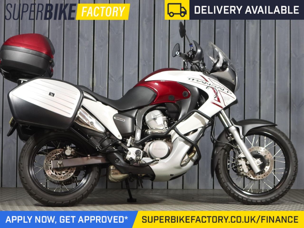 2010 HONDA XL700VA TRANSALP WHITE with 4525 miles - Used Motorbikes ...