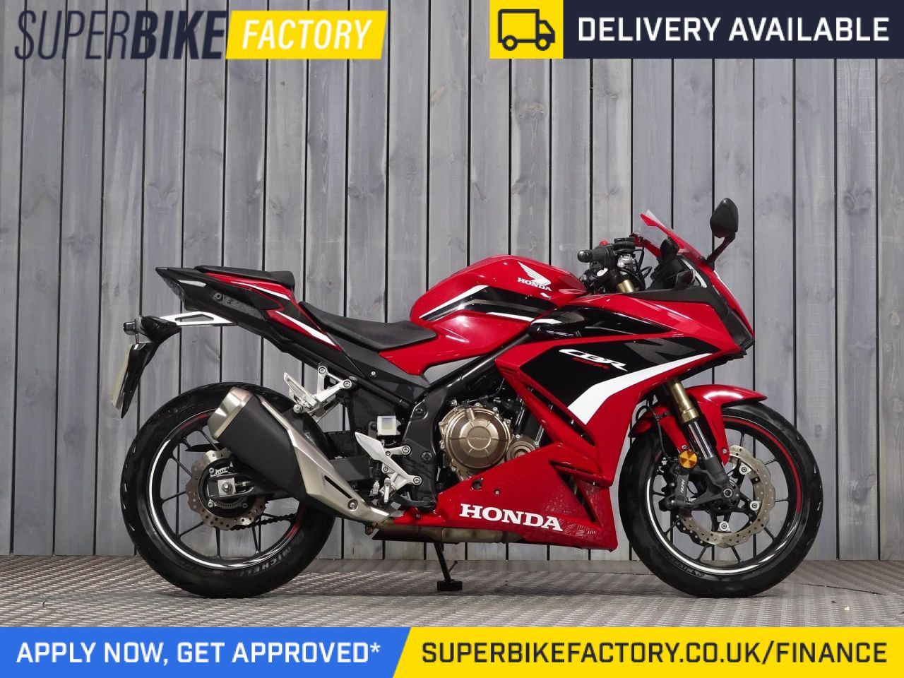 2022 HONDA CBR500R RED with 2046 miles - Used Motorbikes Dealer ...