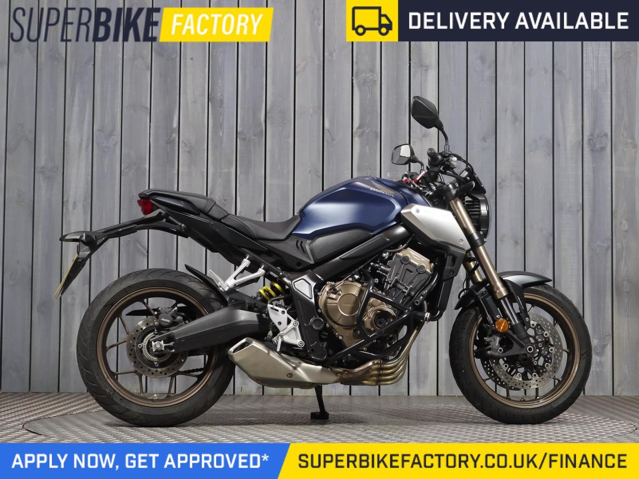 2020 HONDA CB650R BLUE with 7722 miles - Used Motorbikes Dealer: Cheshire & Donington Park: The ...