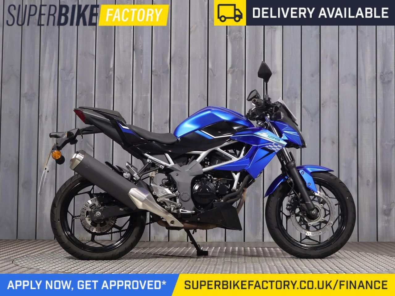 2020 KAWASAKI Z125 BLUE with 18435 miles - Used Motorbikes Dealer ...