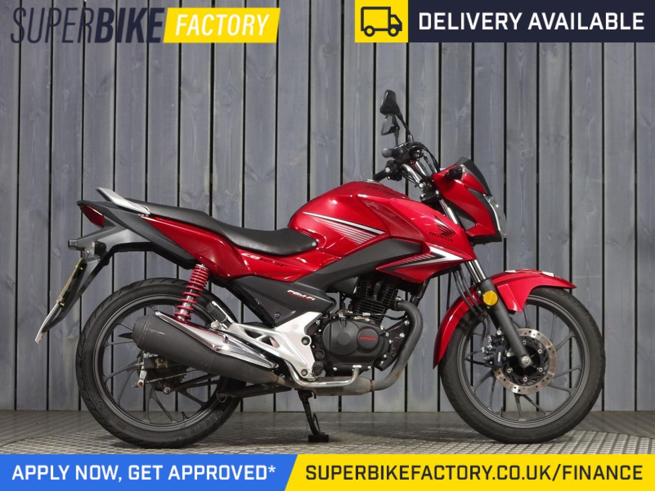 2019 HONDA CB125F RED with 3900 miles - Used Motorbikes Dealer ...