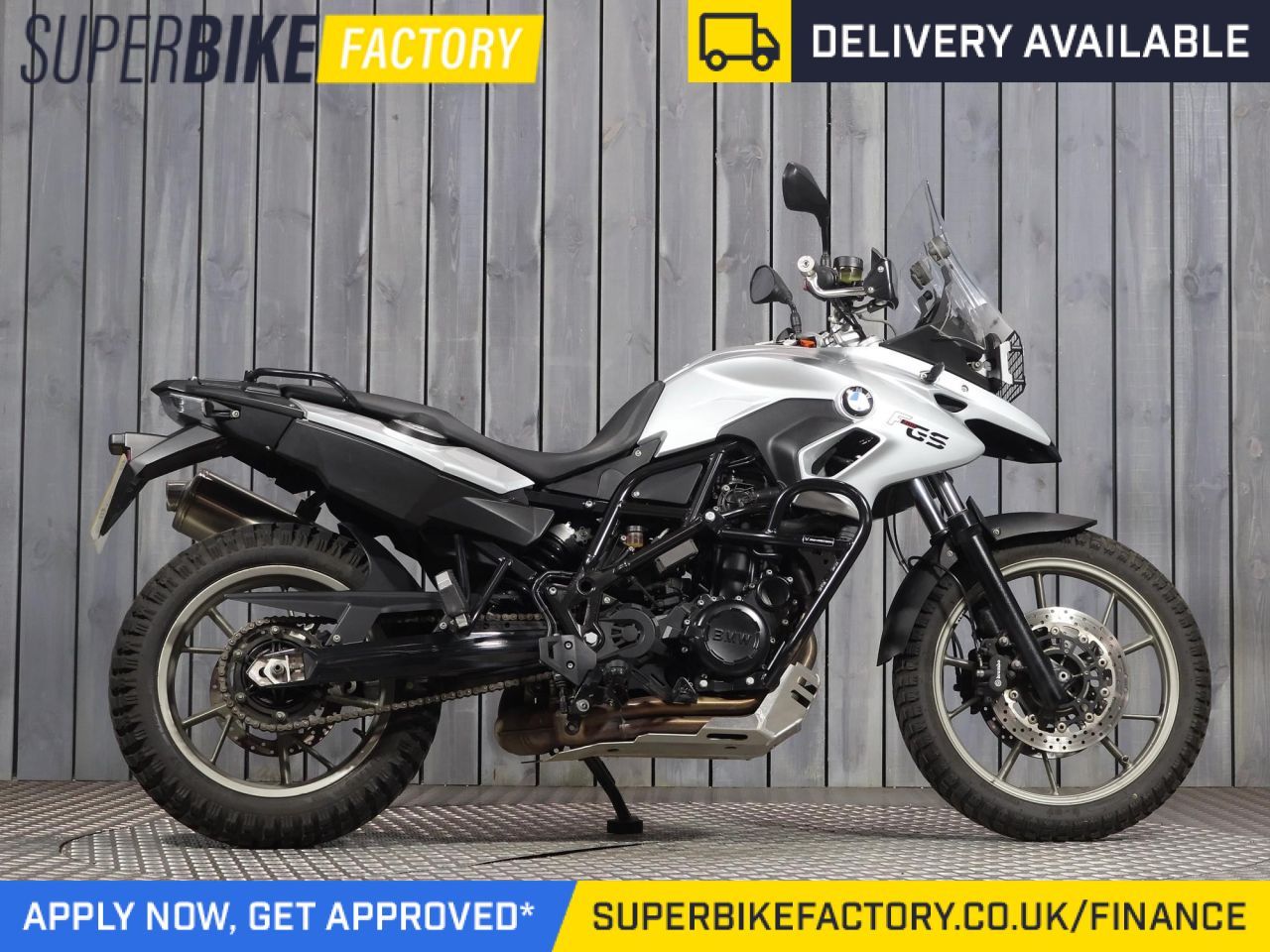 2014 BMW F700GS SILVER with 5450 miles - Used Motorbikes Dealer ...