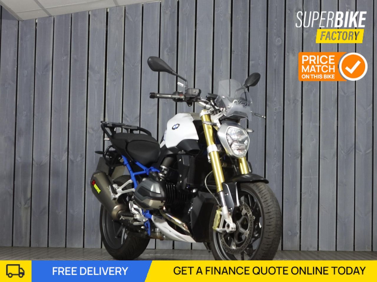 2017 BMW R1200R WHITE with 6327 miles - Used Motorbikes Dealer ...