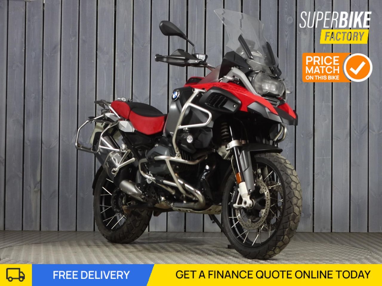 2016 BMW R1200GS ADVENTURE - 9360 miles | Superbike Factory