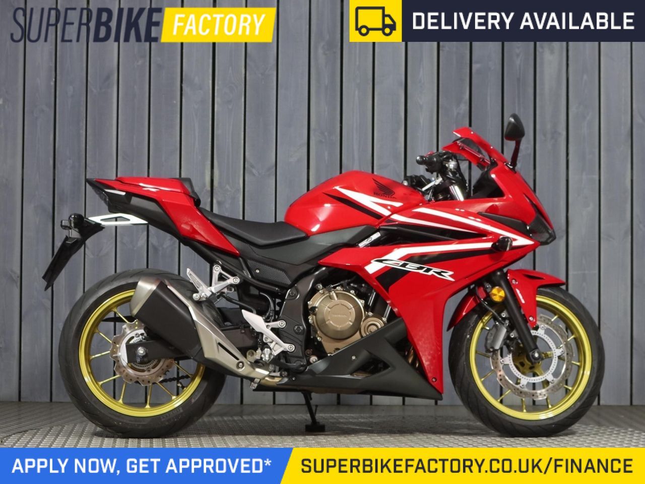 2017 HONDA CBR500R RED with 3949 miles - Used Motorbikes Dealer ...