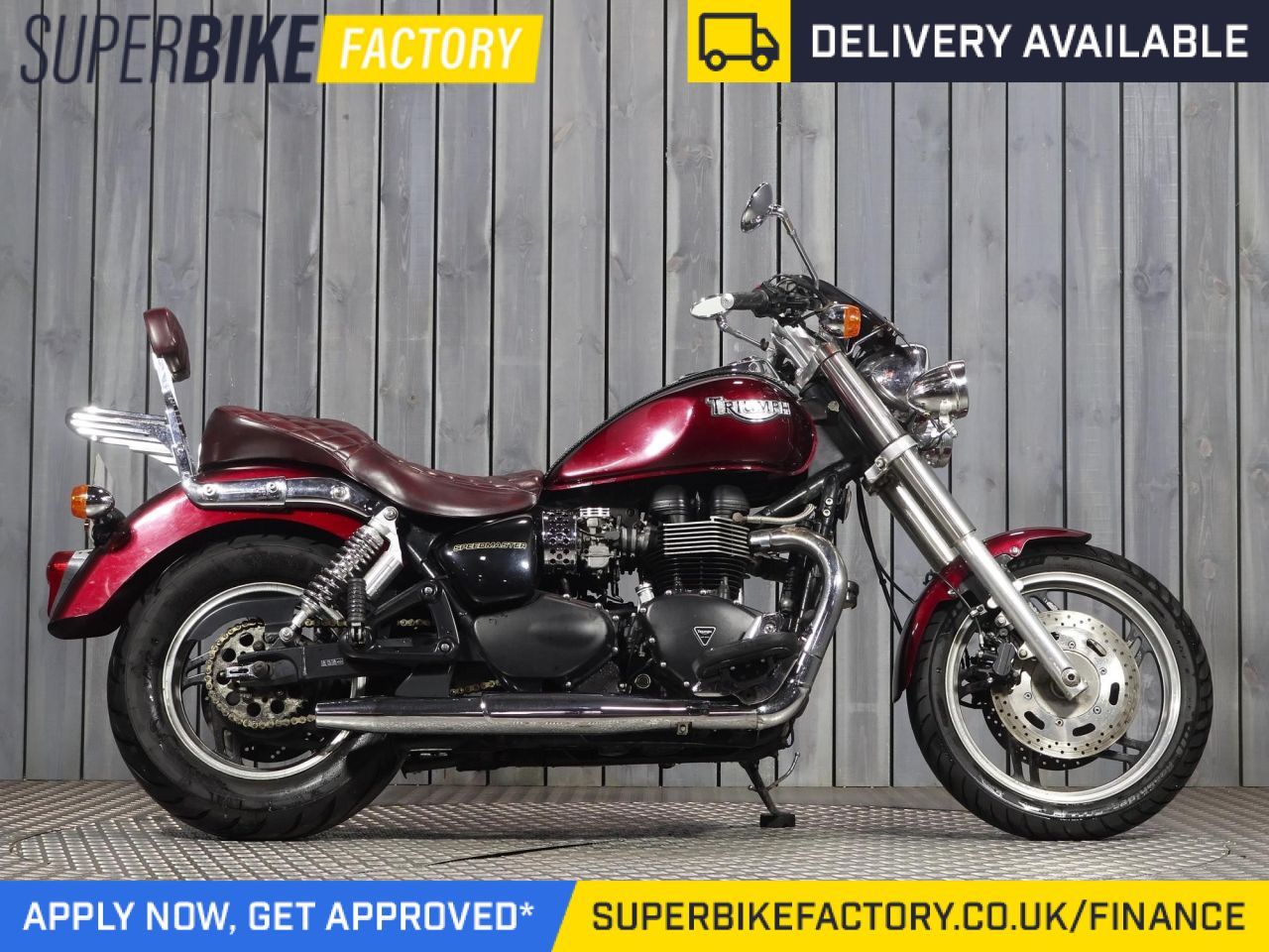 2008 TRIUMPH SPEEDMASTER 865 - 27982 miles | Superbike Factory