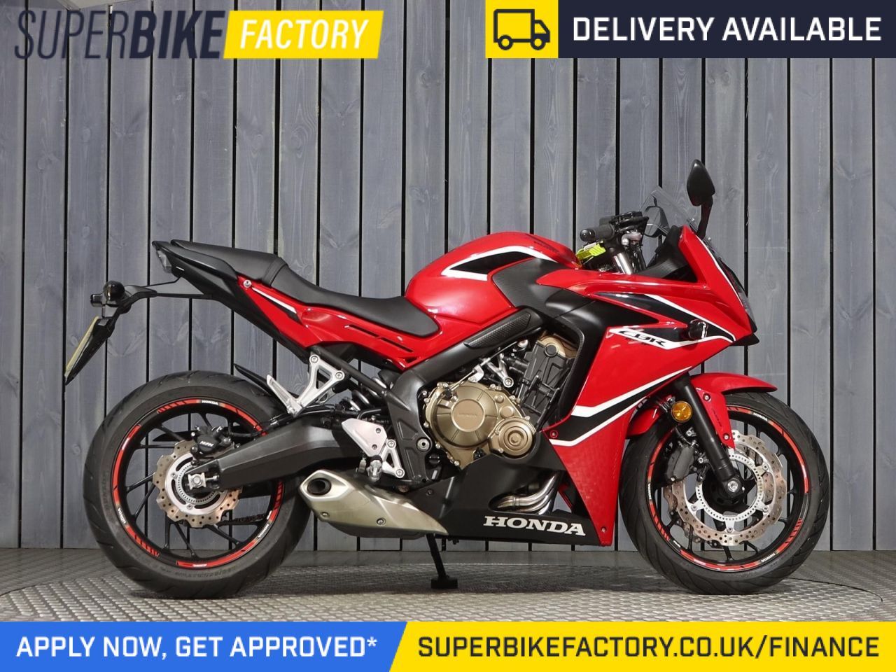 2018 HONDA CBR650F RED with 3280 miles - Used Motorbikes Dealer ...