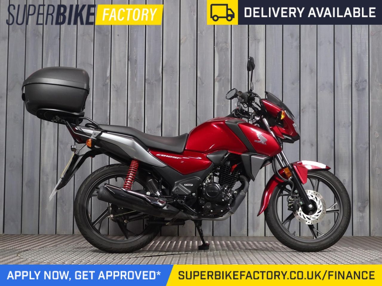 2022 HONDA CB125F RED with 1200 miles - Used Motorbikes Dealer ...