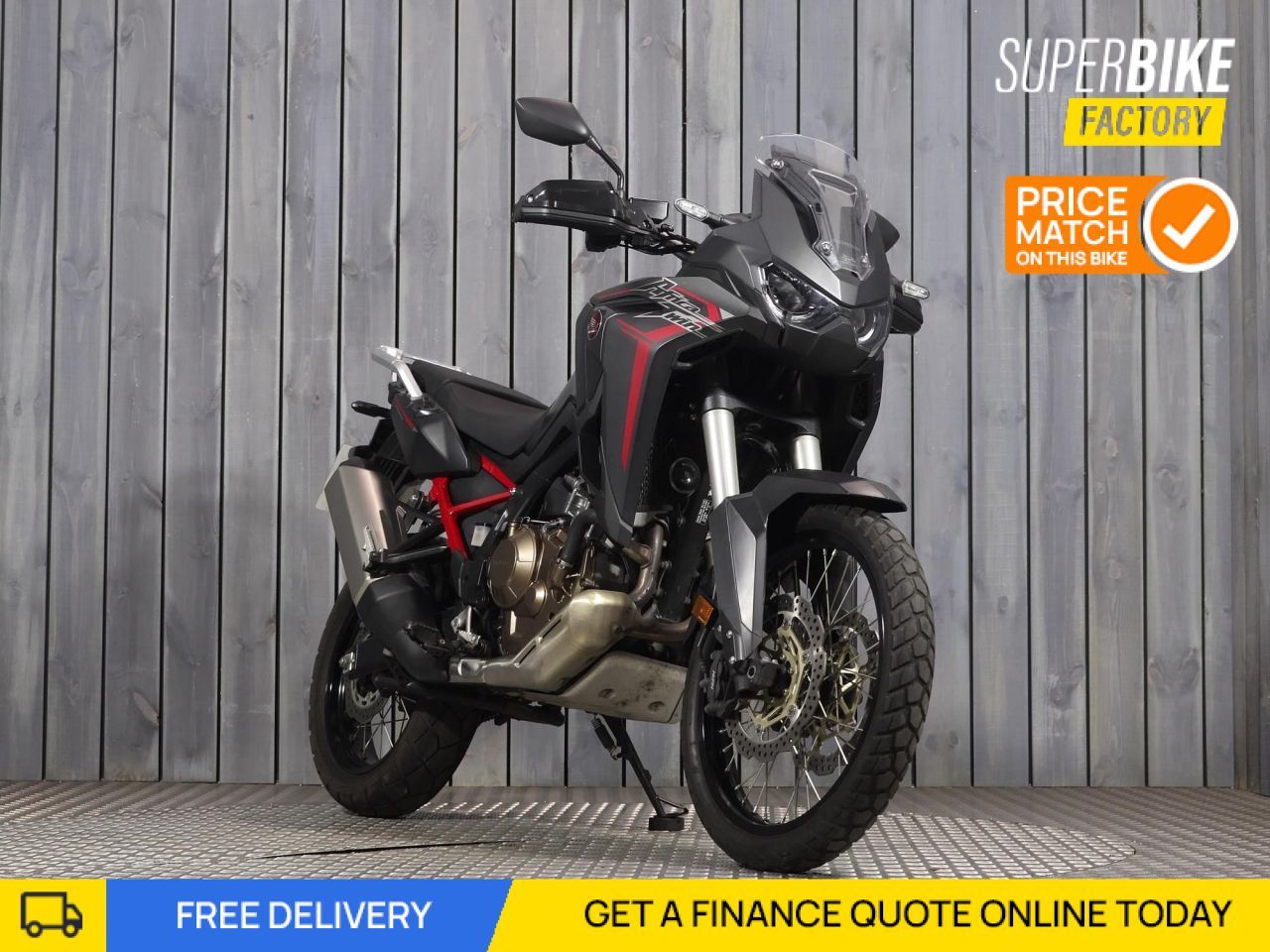 2020 HONDA CRF1100L AFRICA TWIN BLACK with 2325 miles Used Motorbikes Dealer Macclesfield Donington Park The Superbike Factory