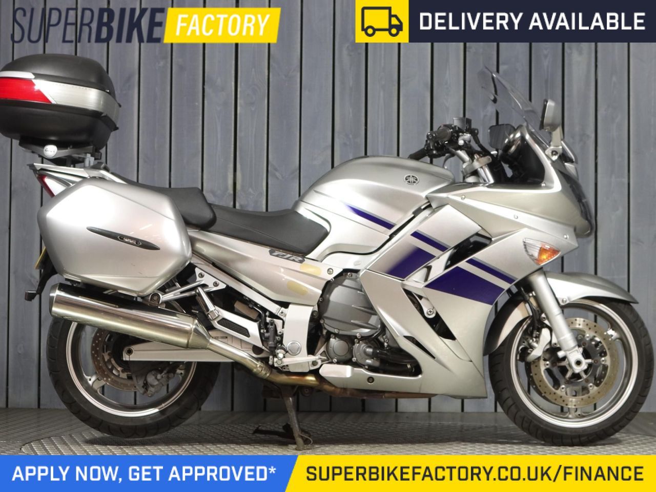 2008 YAMAHA FJR1300 SILVER with 17850 miles - Used Motorbikes Dealer ...