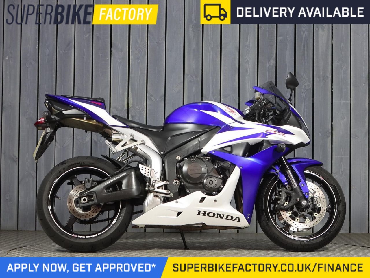 2007 HONDA CBR600RR BLUE with 22754 miles - Used Motorbikes Dealer ...