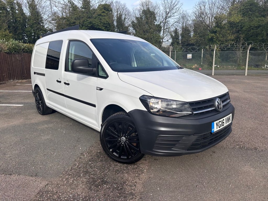 Volkswagen Caddy Maxi 2.0 C20 TDI Startline 101 BHP - 5 Seat Crew Van ...